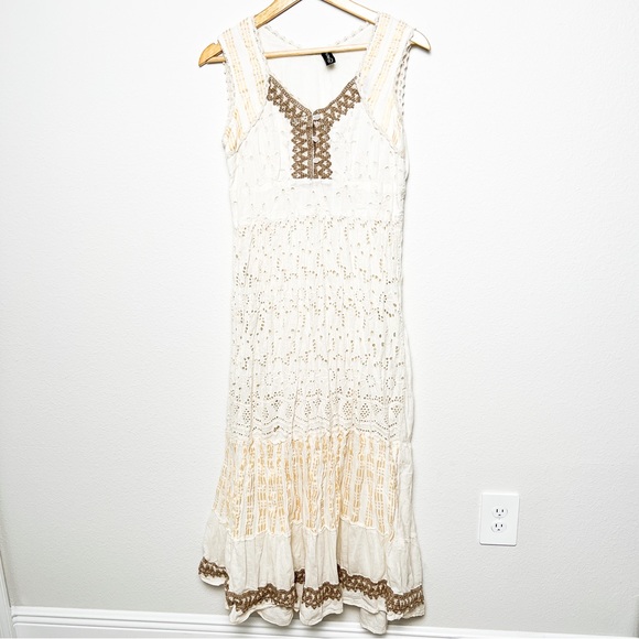 Vintage | Dresses | Vintage Me 2 Magic India Cotton Gauze Floral ...